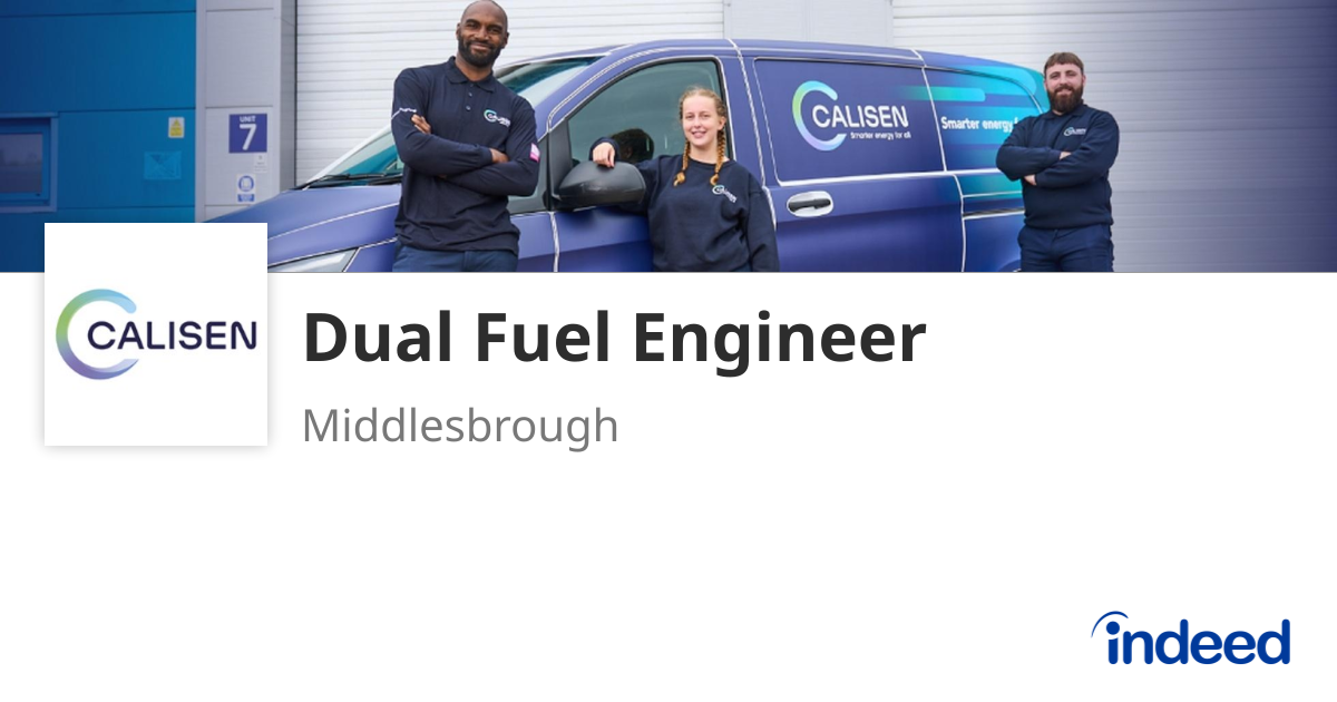 Dual Fuel Engineer - Middlesbrough TS1 1EG - Indeed.com