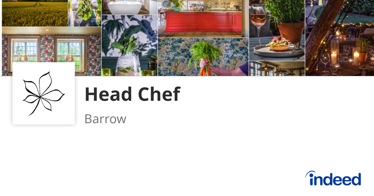 Head Chef - Barrow IP29 5AB - Indeed.com