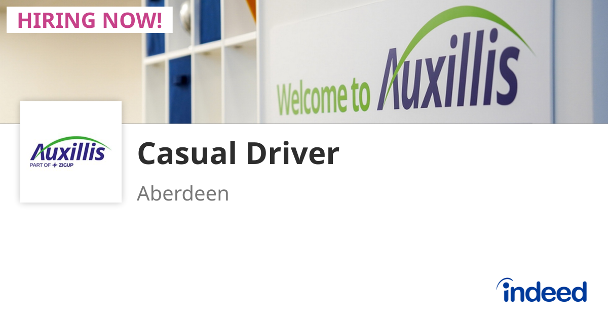 Casual Driver - Aberdeen AB12 3HT - Indeed.com