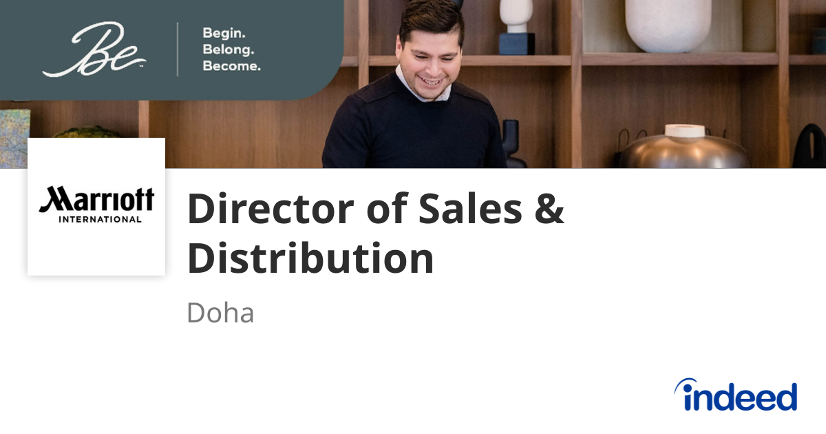 Director of Sales & Distribution - Doha - Indeed.com