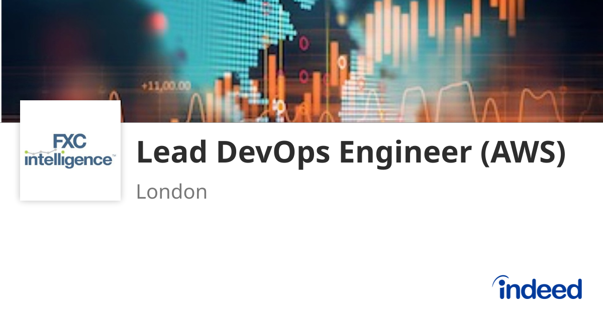 Lead DevOps Engineer (AWS) - London - Indeed.com