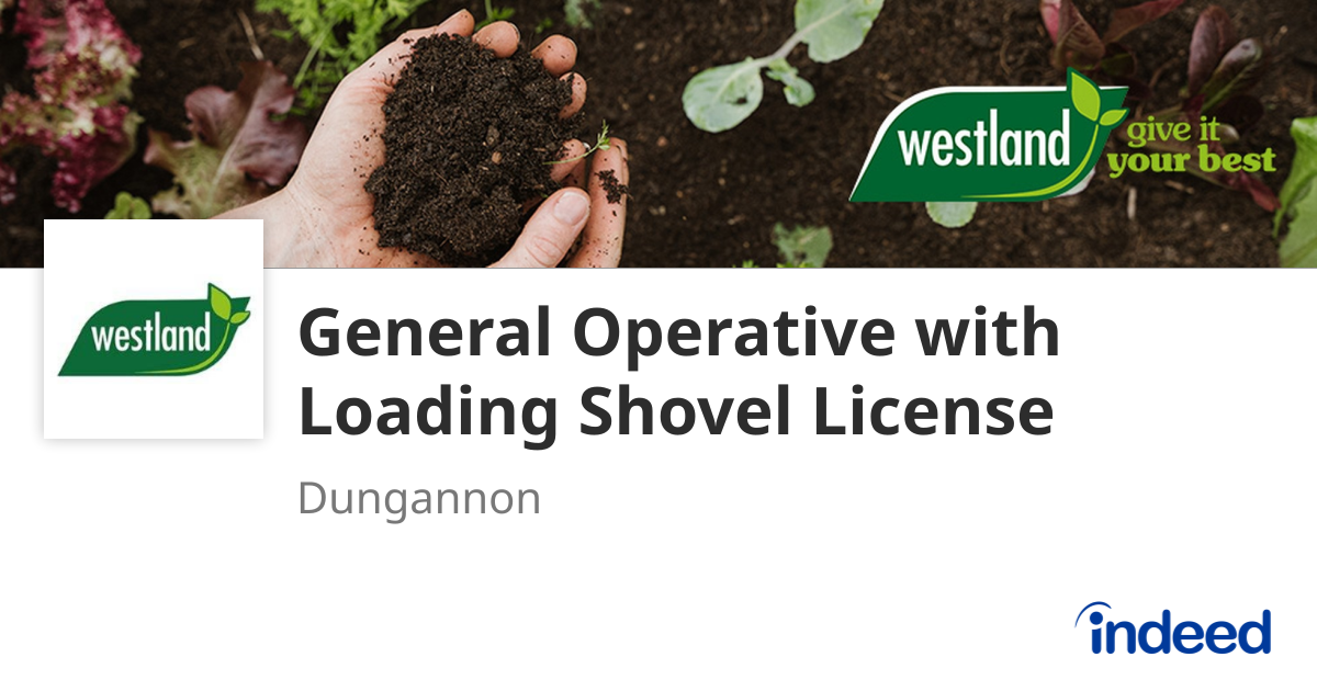 General Operative with Loading Shovel License - Dungannon BT70 1NJ ...