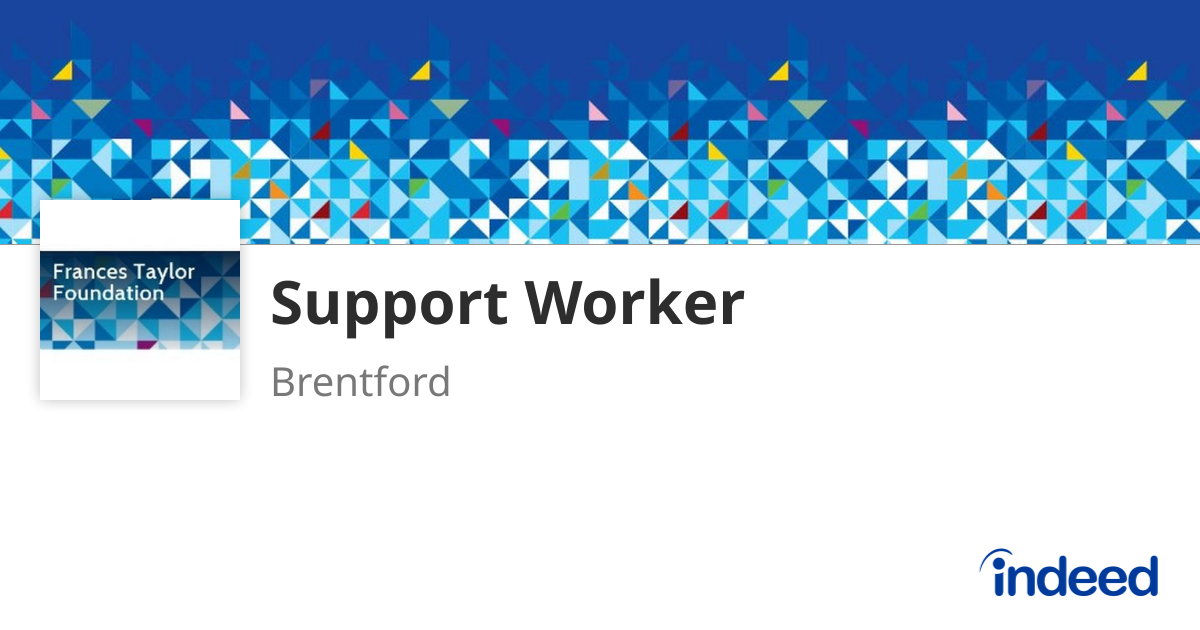 Support Worker - Brentford TW8 8BQ - Indeed.com