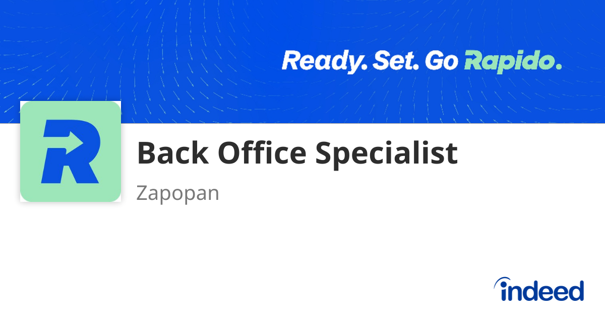 Back Office Specialist - 45070, Zapopan, Jal. - Indeed.com