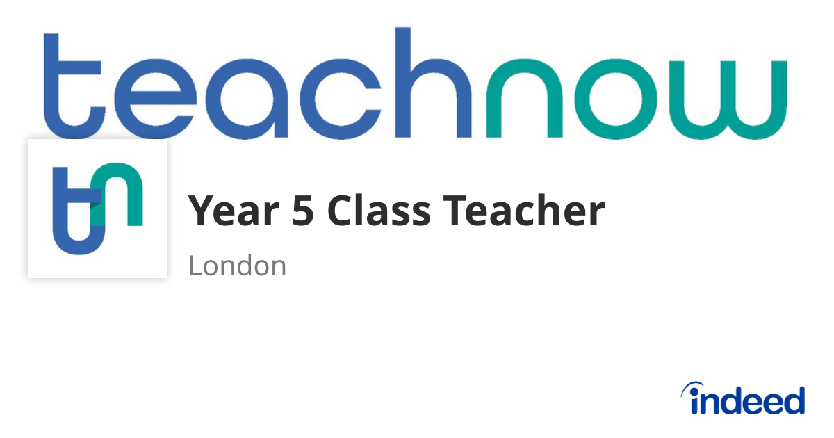 Year 5 Class Teacher - London EN4 - Indeed.com