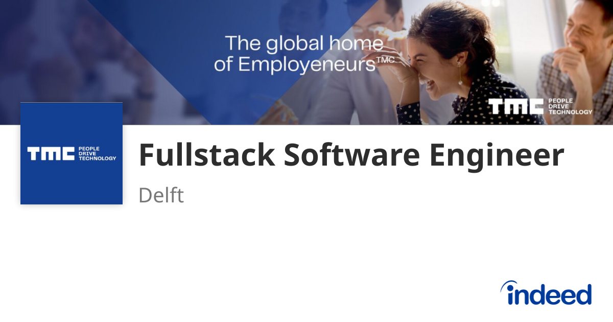 Fullstack Software Engineer - Delft - Indeed.com