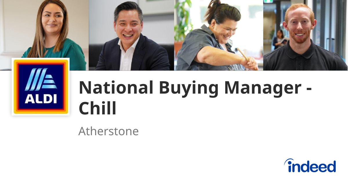 National Buying Manager - Chill - Atherstone - Indeed.com
