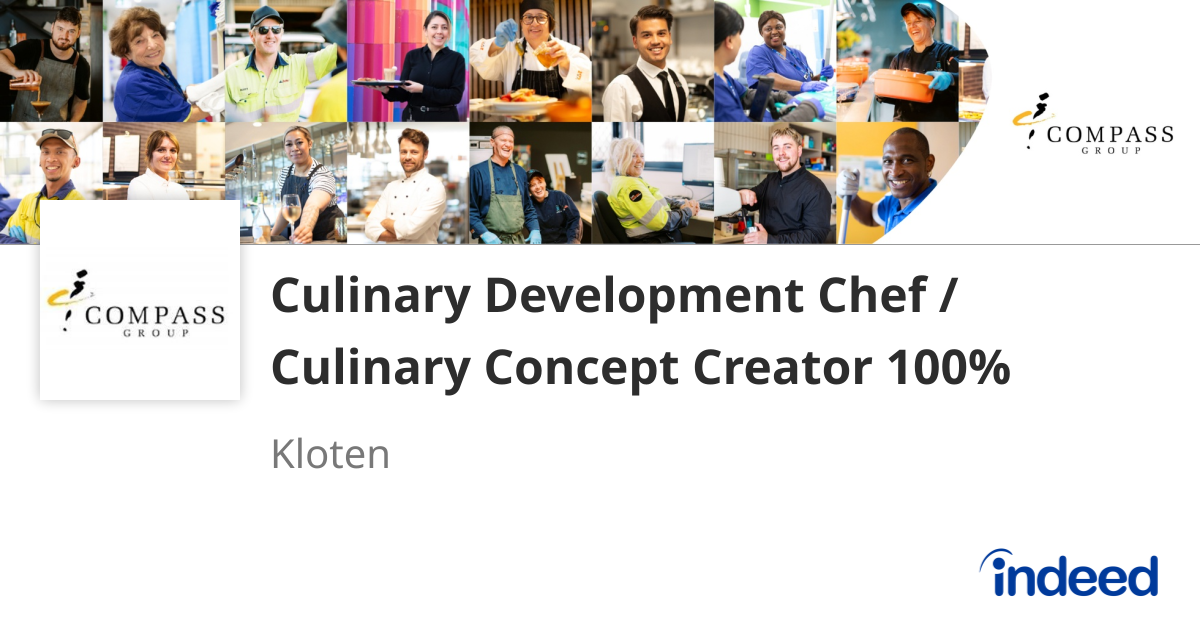 Culinary Development Chef / Culinary Concept Creator 100% (m/w/d ...