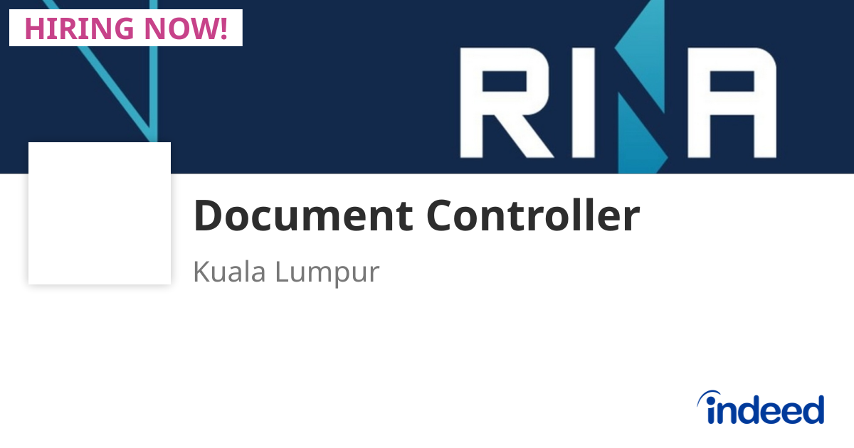 Document Controller - Kuala Lumpur - Indeed.com
