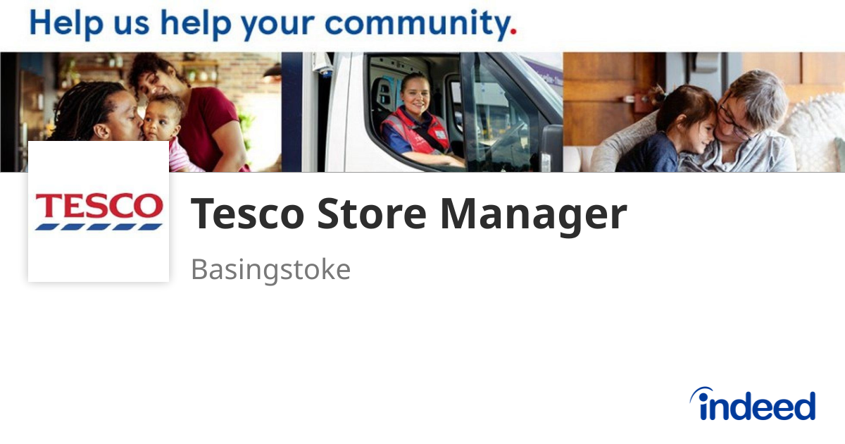 Tesco Store Manager - Basingstoke RG21 - Indeed.com