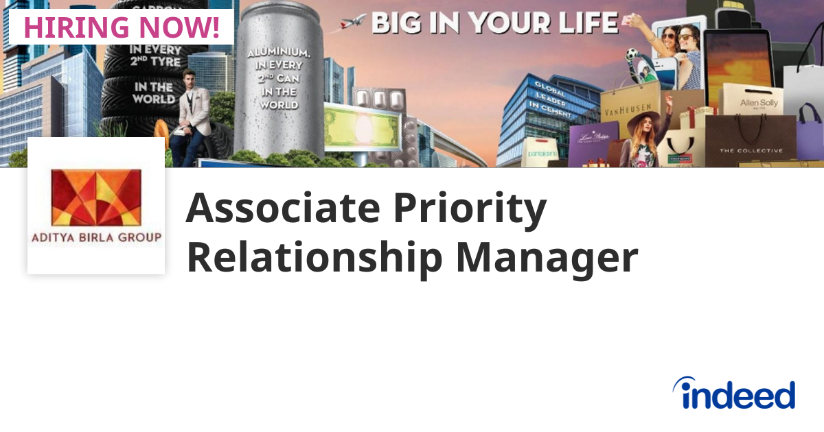 Associate Priority Relationship Manager - India - Indeed.com