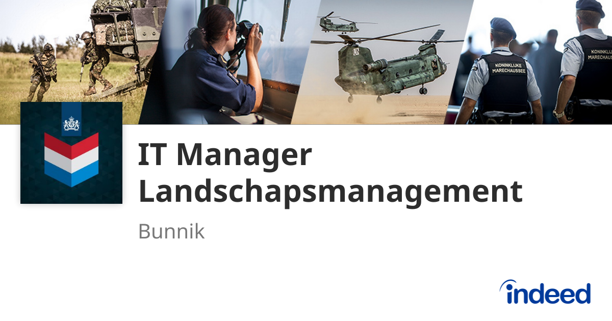 IT Manager Landschapsmanagement - 3981 Bunnik - Indeed.com