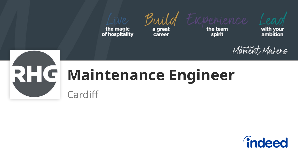 Maintenance Engineer - Cardiff CF10 2FL - Indeed.com