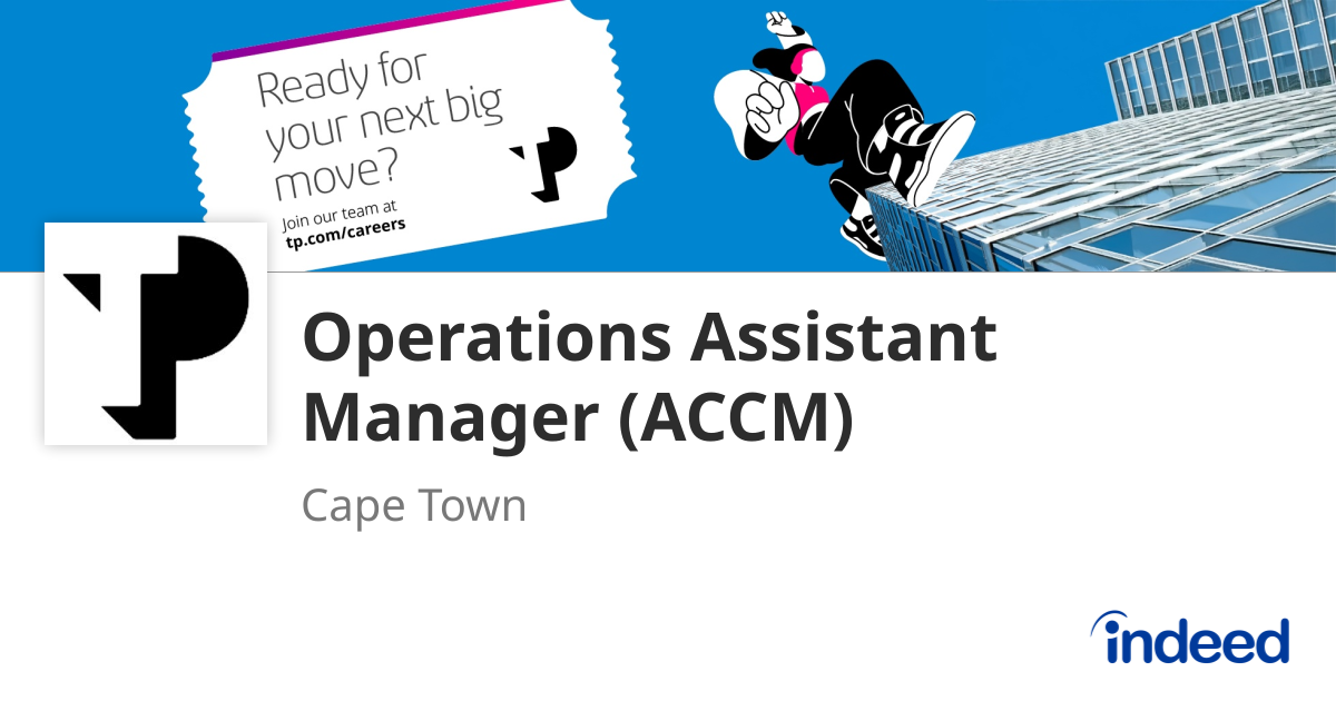 Operations Assistant Manager (ACCM) - Cape Town, Western Cape 7925 - Indeed.com