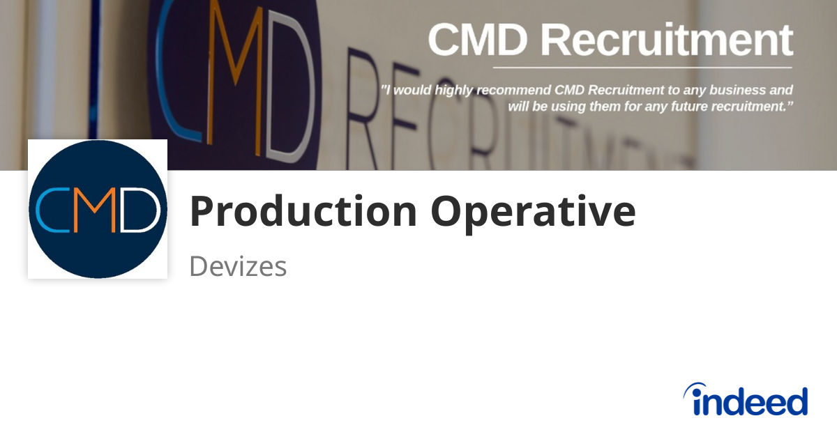 Production Operative - Devizes - Indeed.com