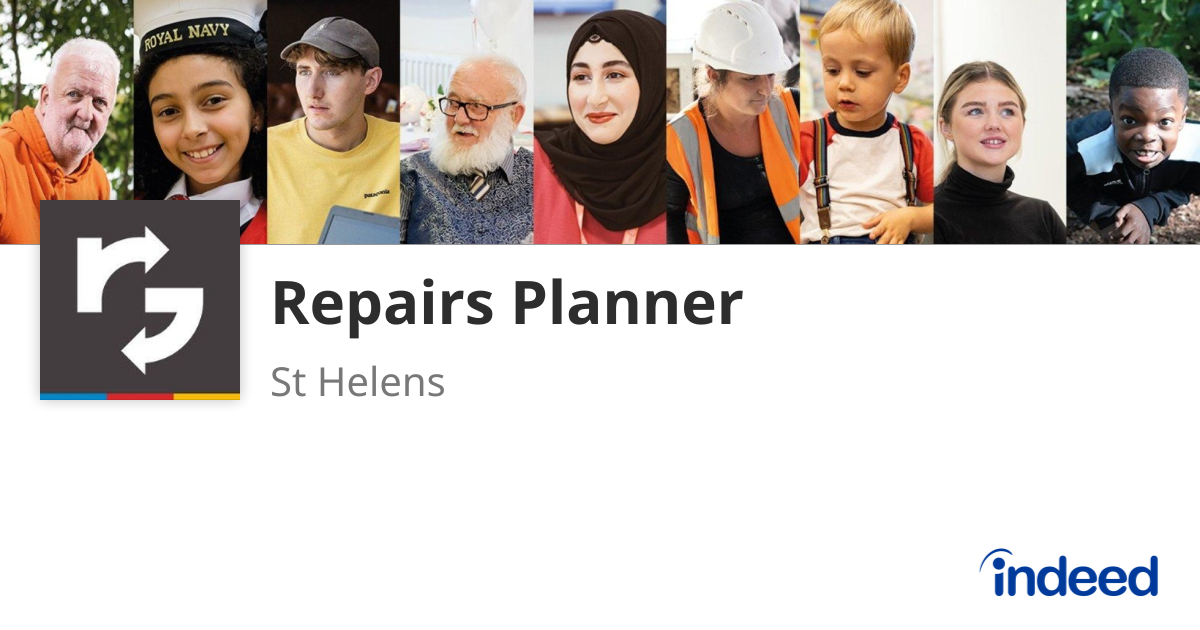 Repairs Planner - St Helens WA9 4TX - Indeed.com