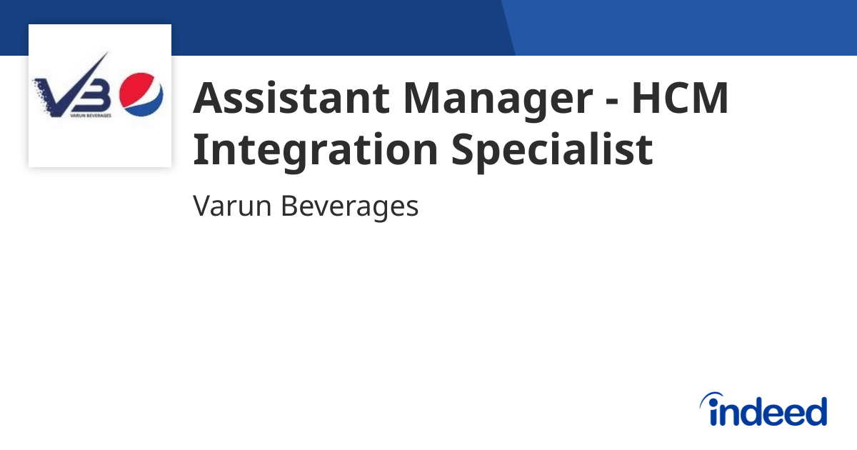 Assistant Manager - HCM Integration Specialist - Gurugram, Haryana ...