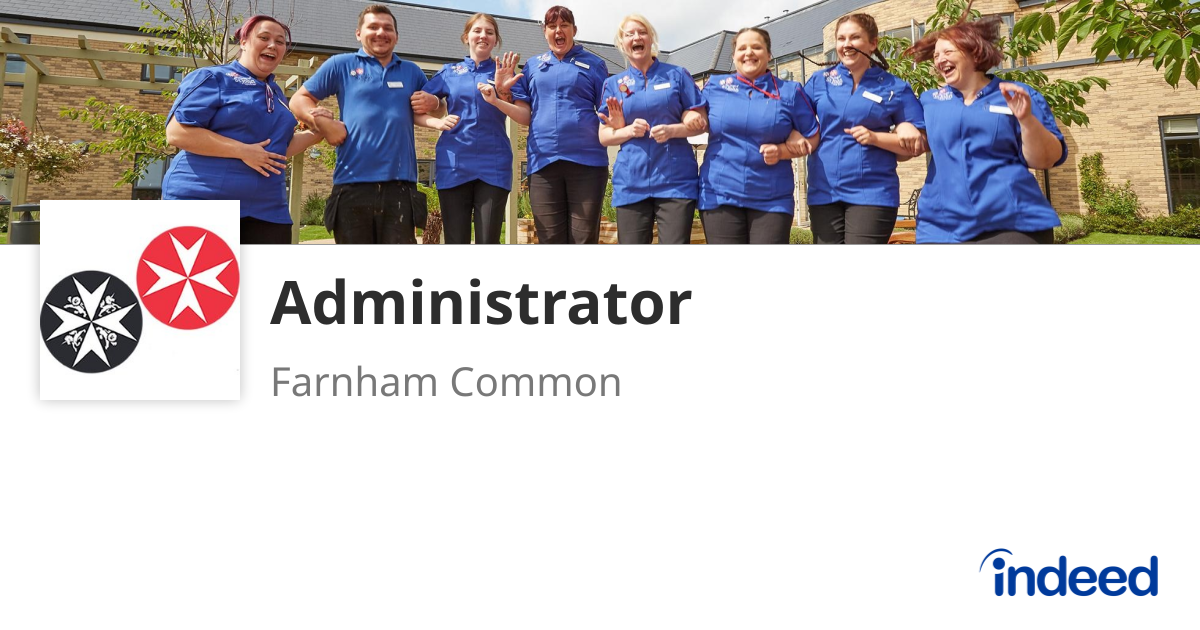 Administrator - Farnham Common SL2 3HU - Indeed.com