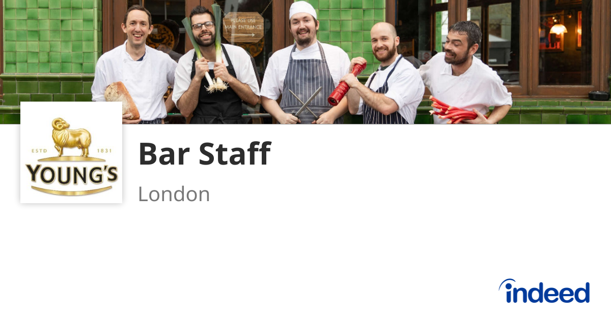 Bar Staff - London - Indeed.com