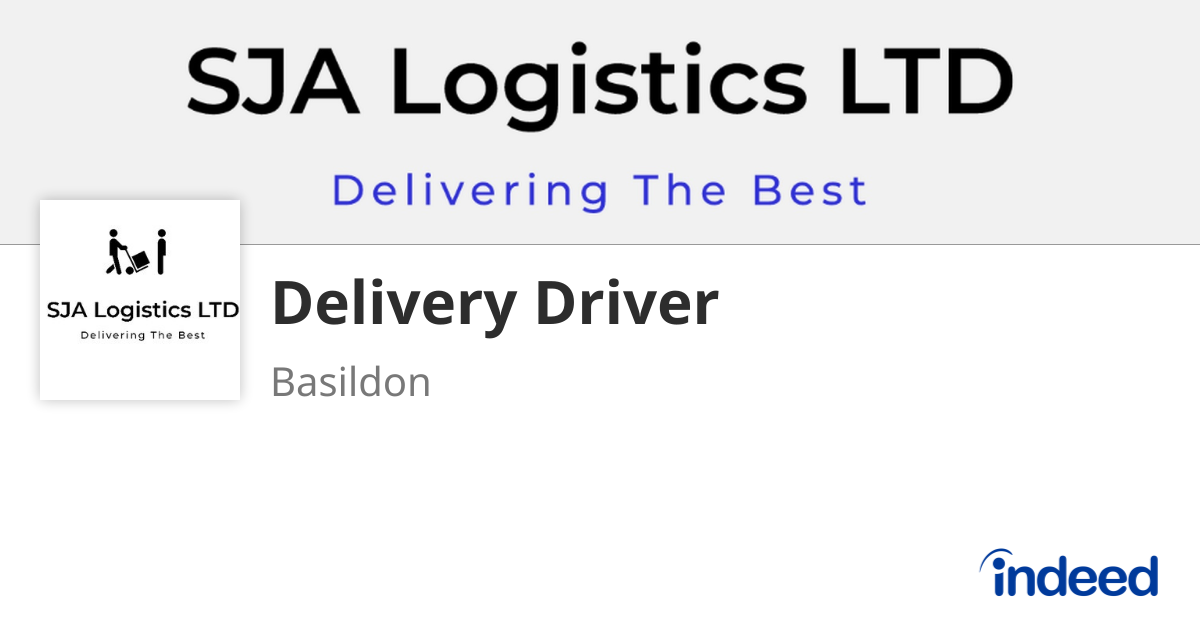 Courier/Delivery Driver - Basildon - Indeed.com
