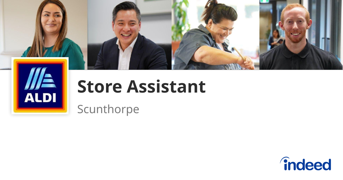 Store Assistant - Scunthorpe - Indeed.com
