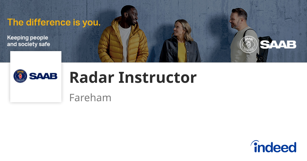 Radar Instructor - Farnborough - Indeed.com