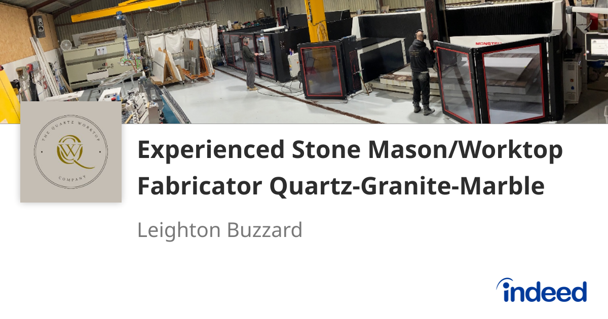 Experienced Stone Mason/Worktop Fabricator Quartz-Granite-Marble ...