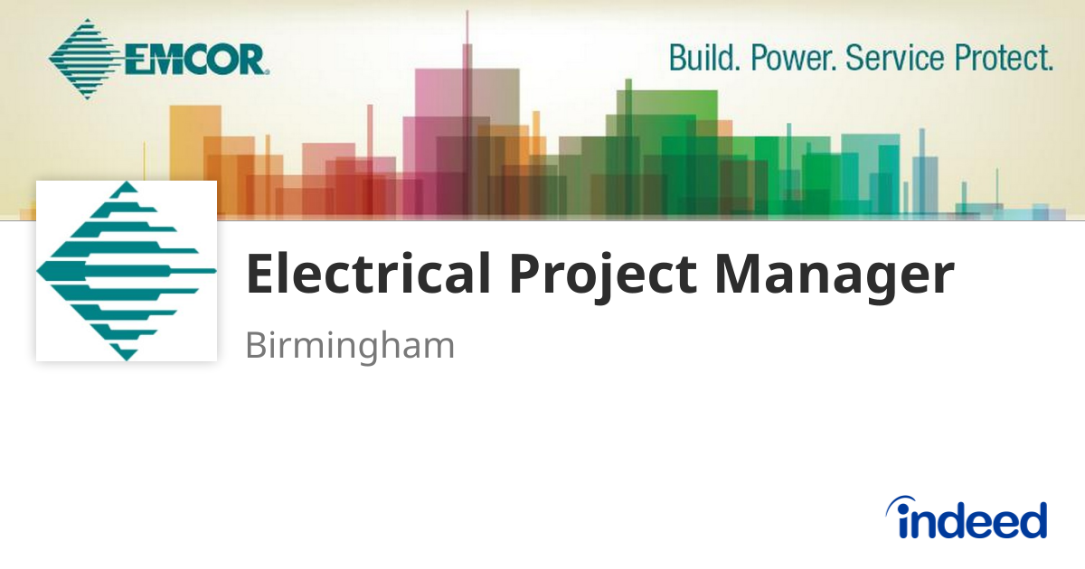 Electrical Project Manager - Birmingham B3 1JX - Indeed.com