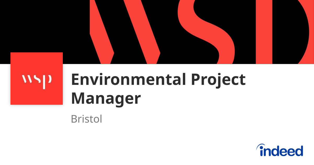 Environmental Project Manager - Bristol - Indeed.com