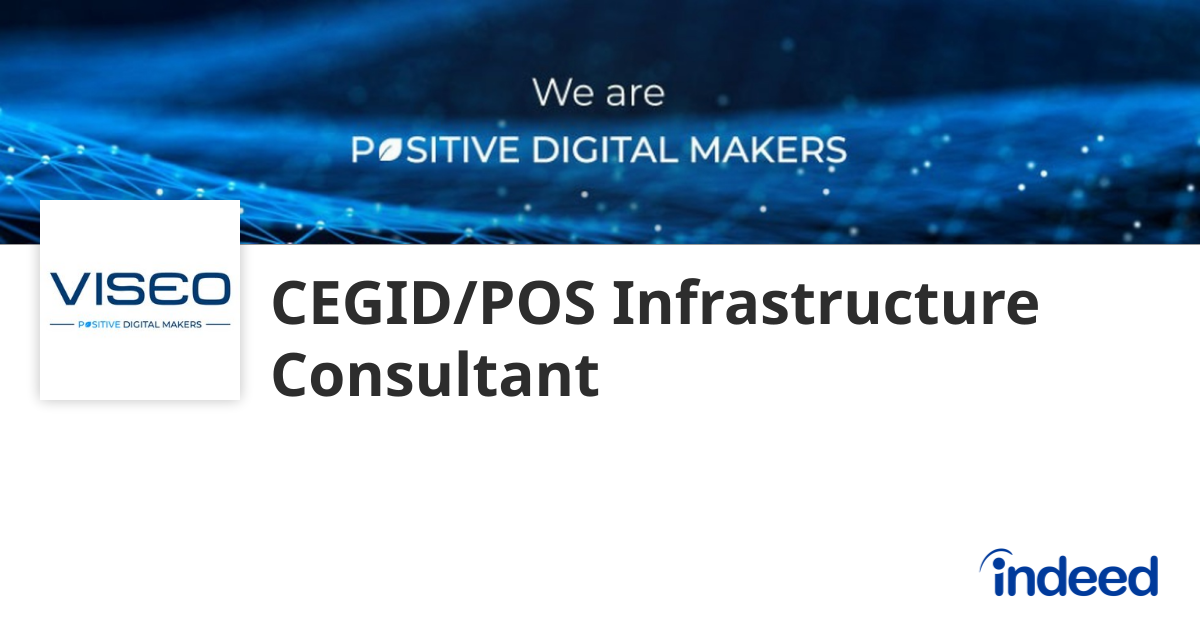 CEGID/POS Infrastructure Consultant - Hyderabad, Telangana - Indeed.com