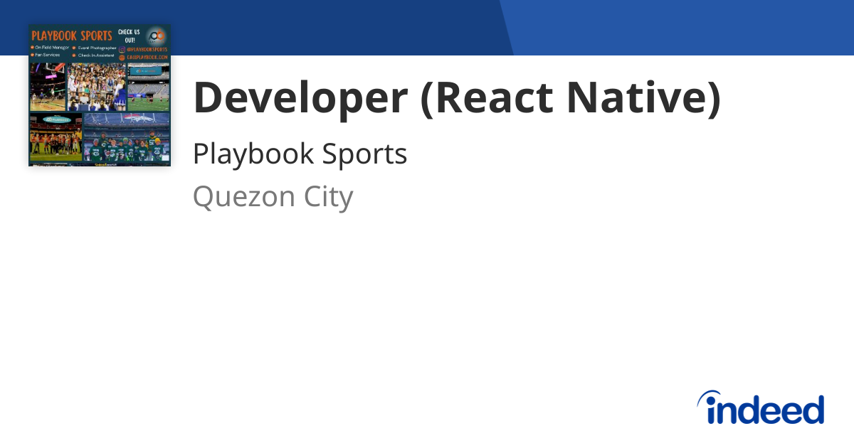 Developer (React Native) - Quezon City - Indeed.com