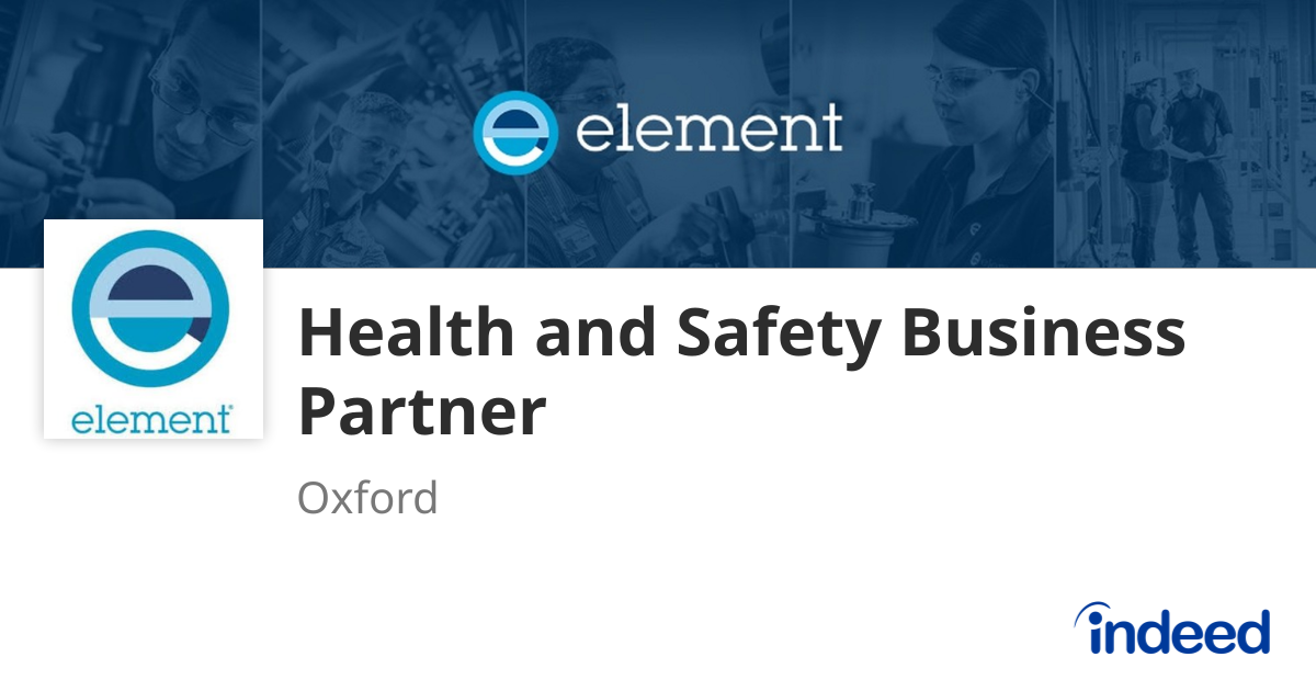 Health and Safety Business Partner - Oxford - Indeed.com