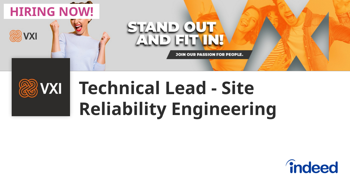 Technical Lead - Site Reliability Engineering - India - Indeed.com