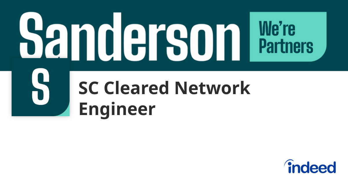 SC Cleared Network Engineer - Wales - Indeed.com