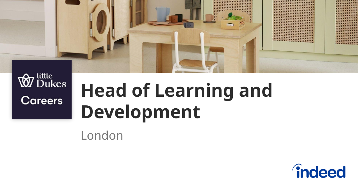 Head of Learning and Development - London SW1E 6AJ - Indeed.com