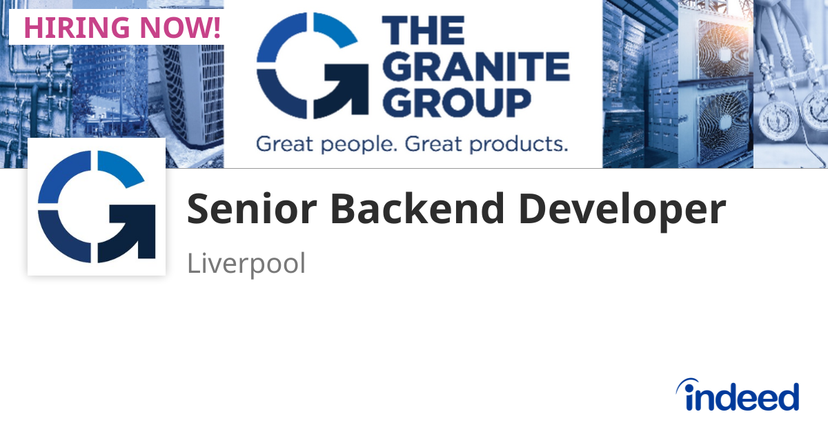 Senior Backend Developer - Liverpool - Indeed.com