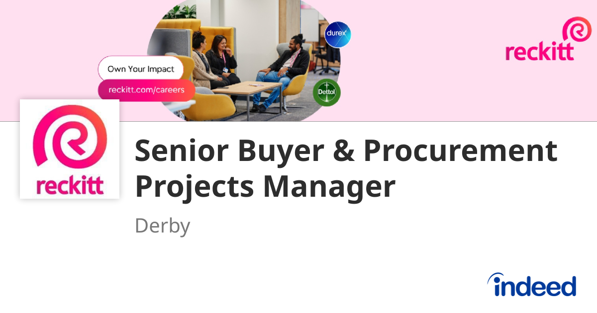 Senior Buyer & Procurement Projects Manager - Derby DE1 - Indeed.com