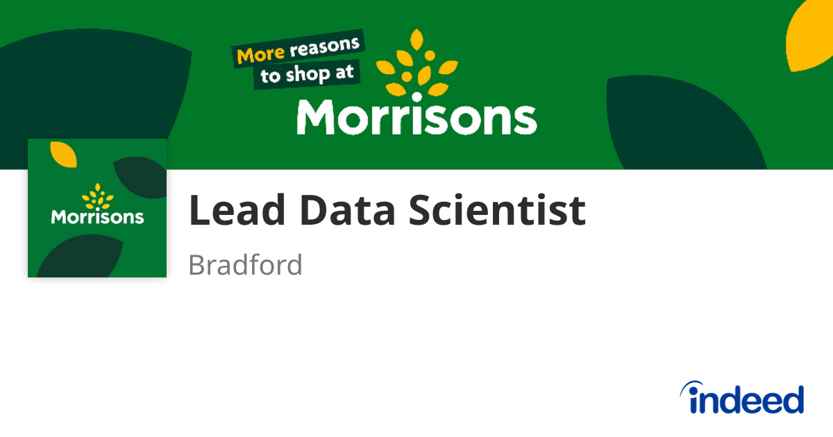 Lead Data Scientist - Bradford BD3 7DL - Indeed.com