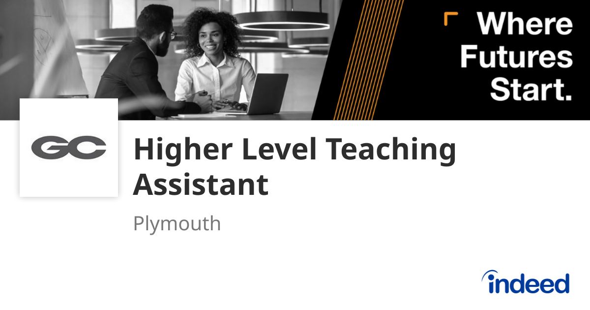 Higher Level Teaching Assistant - Plymouth PL4 8QZ - Indeed.com