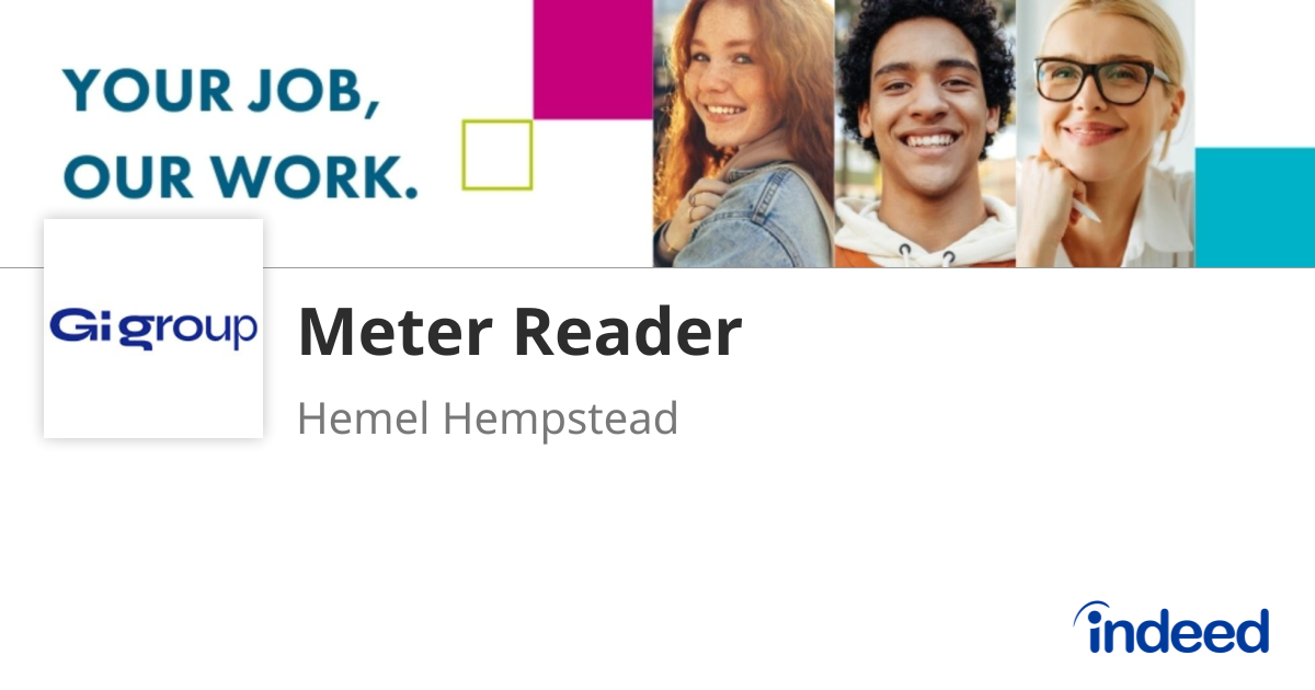 Meter Reader - Hemel Hempstead HP3 9QQ - Indeed.com