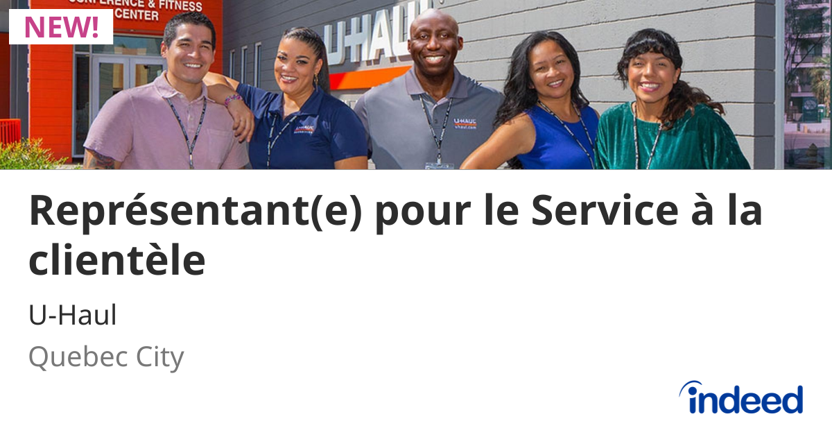 Représentant(e) pour le Service à la clientèle - Ville de Québec, QC ...