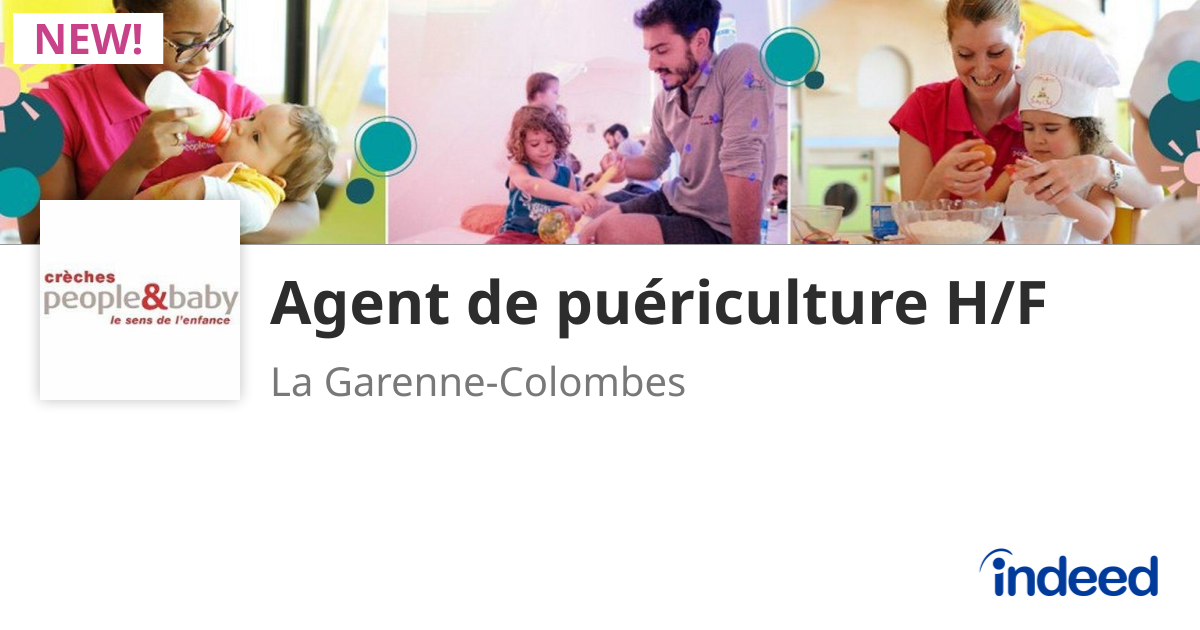 Agent de puériculture H/F - 92250 La Garenne-Colombes - Indeed.com
