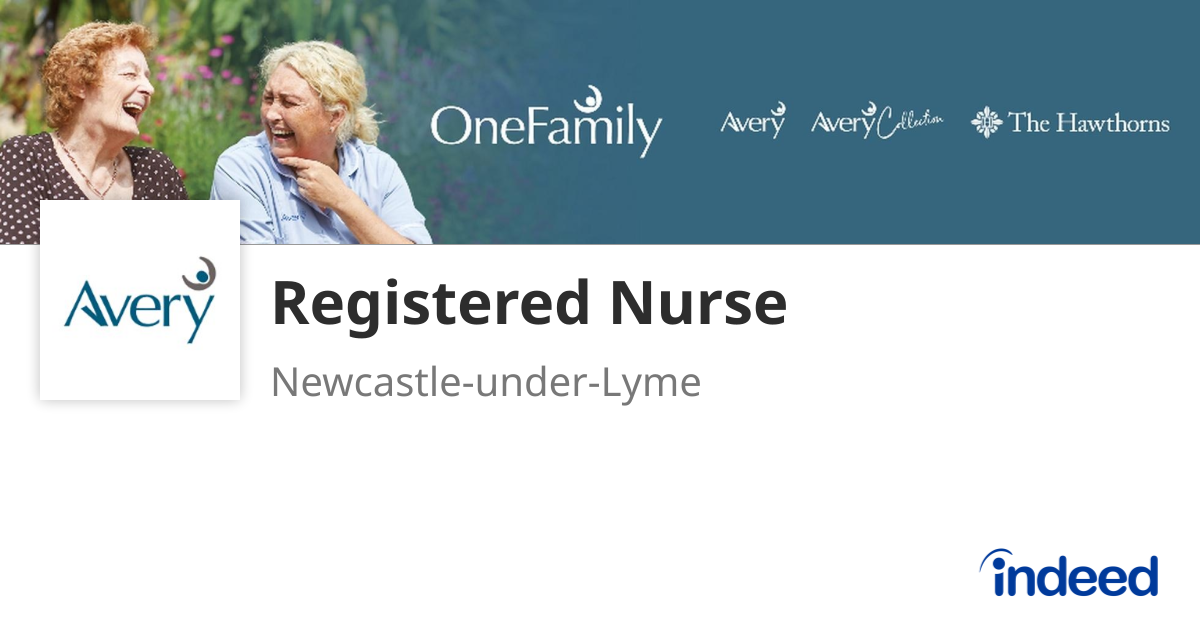 Registered Nurse - Newcastle-under-Lyme ST5 2TA - Indeed.com