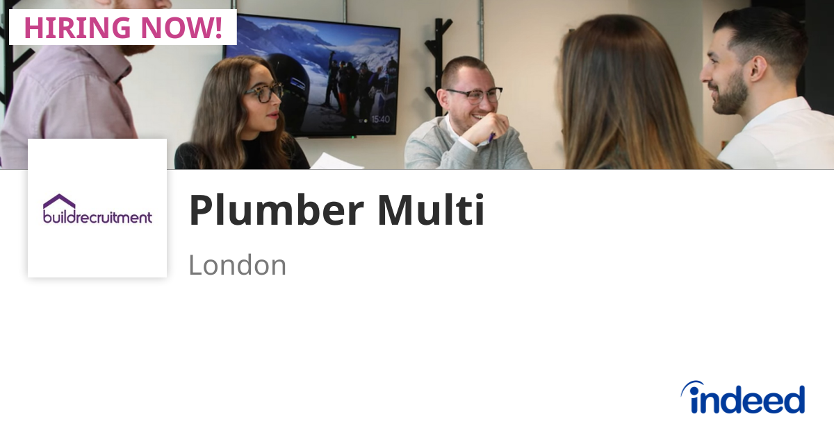 Plumber Multi - London - Indeed.com