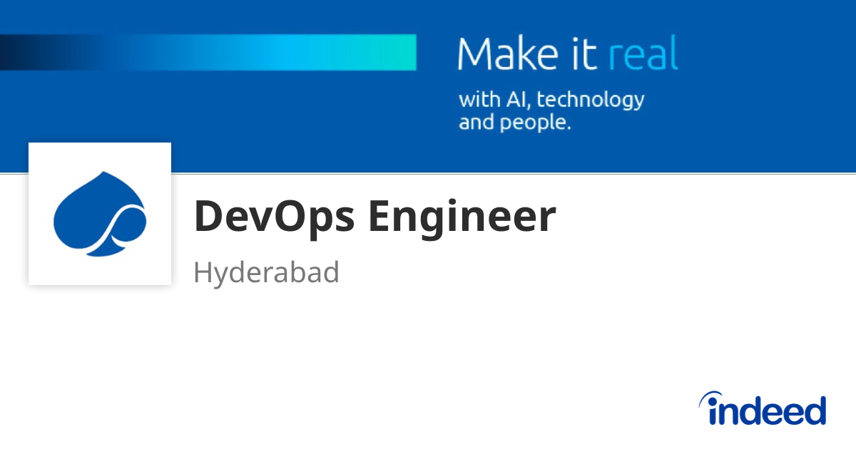 DevOps Engineer||4-6 Years||Hyderabad - Hyderabad - Indeed.com