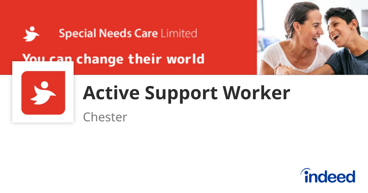 Active Support Worker - Chester - Indeed.com