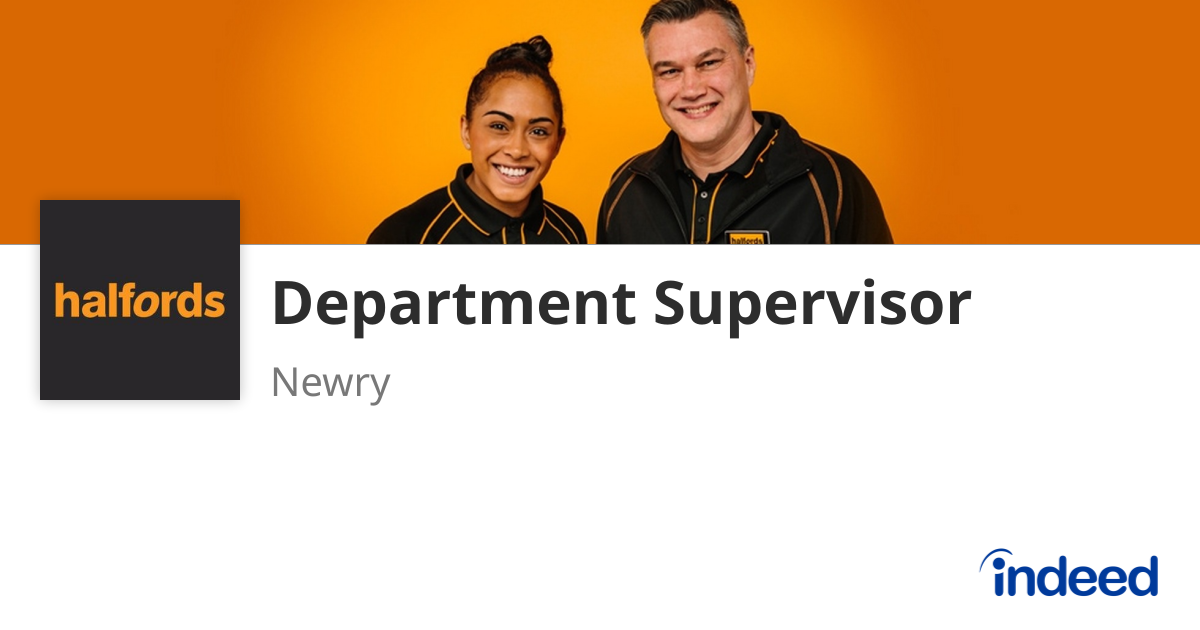 Department Supervisor - Newry - Indeed.com