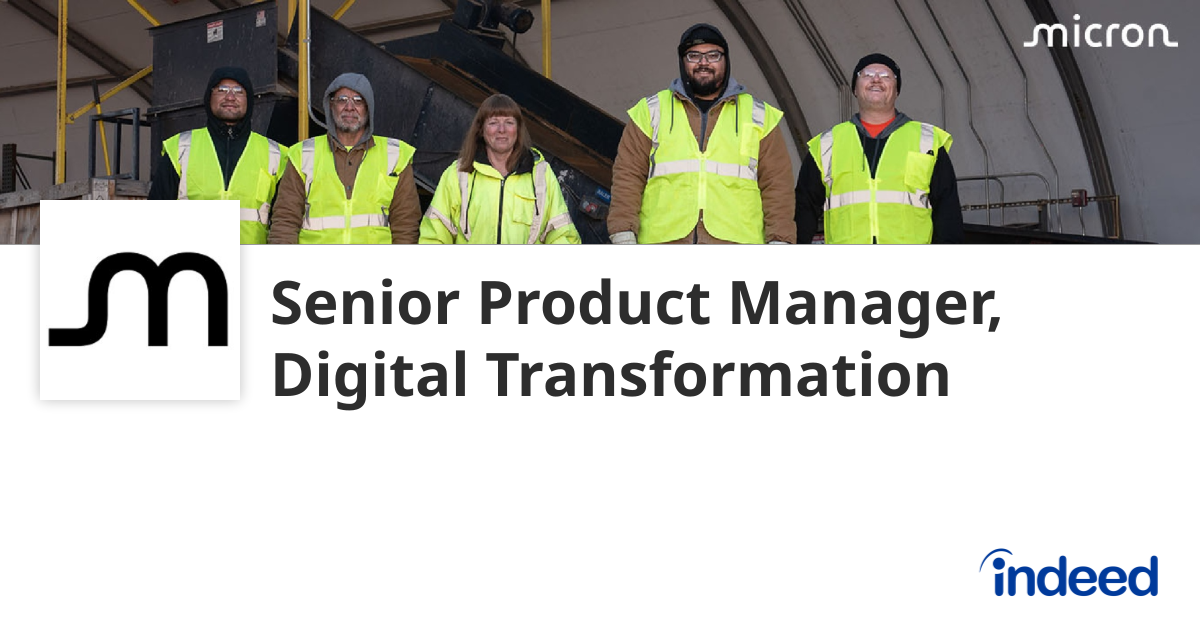 Senior Product Manager, Digital Transformation - Hyderabad, Telangana - Indeed.com