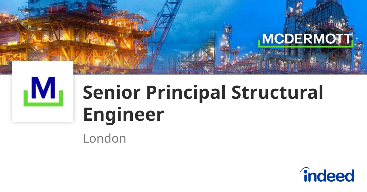 Senior Principal Structural Engineer - London - Indeed.com
