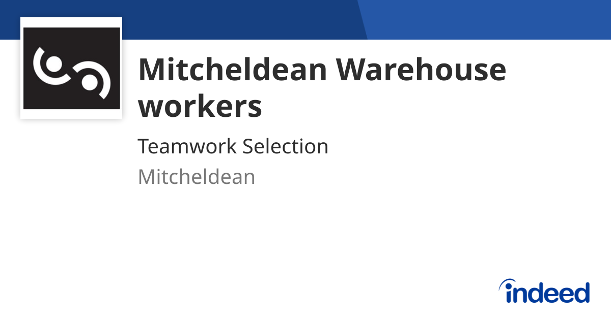 Mitcheldean Warehouse workers - Mitcheldean GL17 0BG - Indeed.com